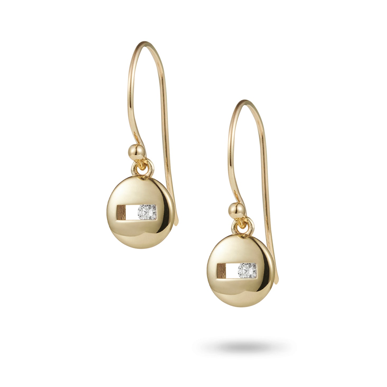 Diamond Hoop Earrings | Sliding Diamond Jewellery Handmade in Australia ...