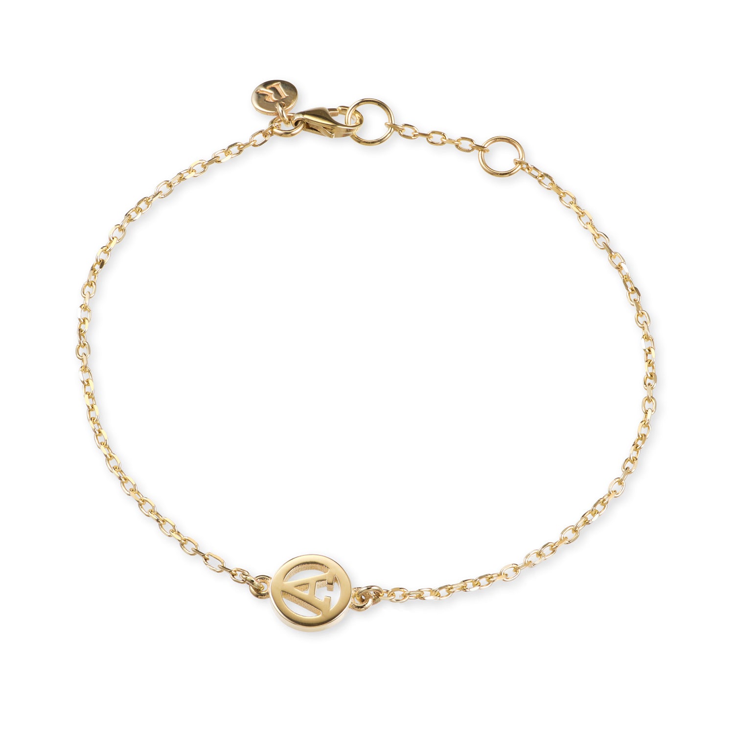 Initial Bracelet handmade in Australia | LUKE ROSE | Shop Gold Letters ...